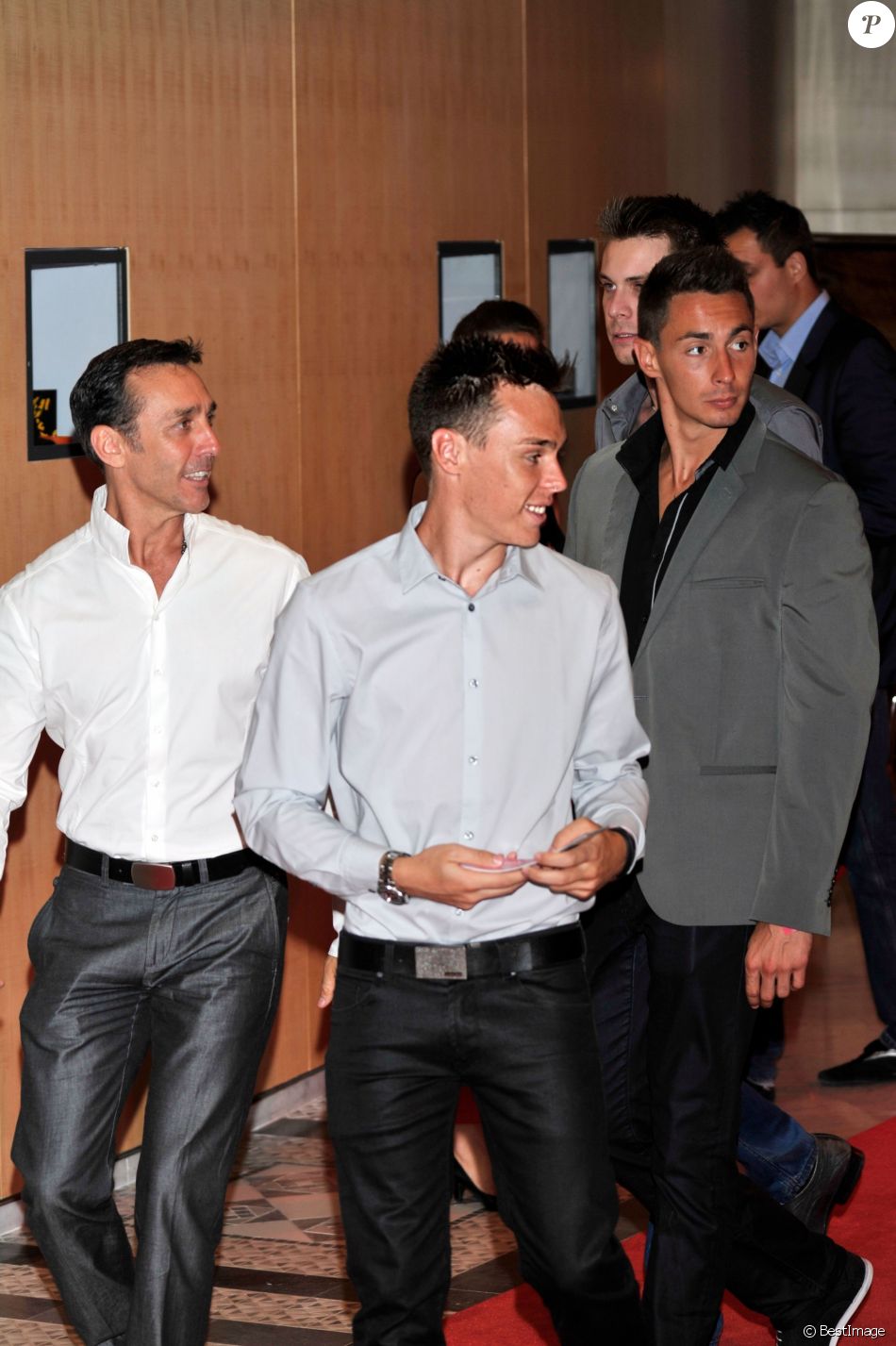 Daniel Ducruet et ses fils Louis et Michael - Finale du Million Dollar ...