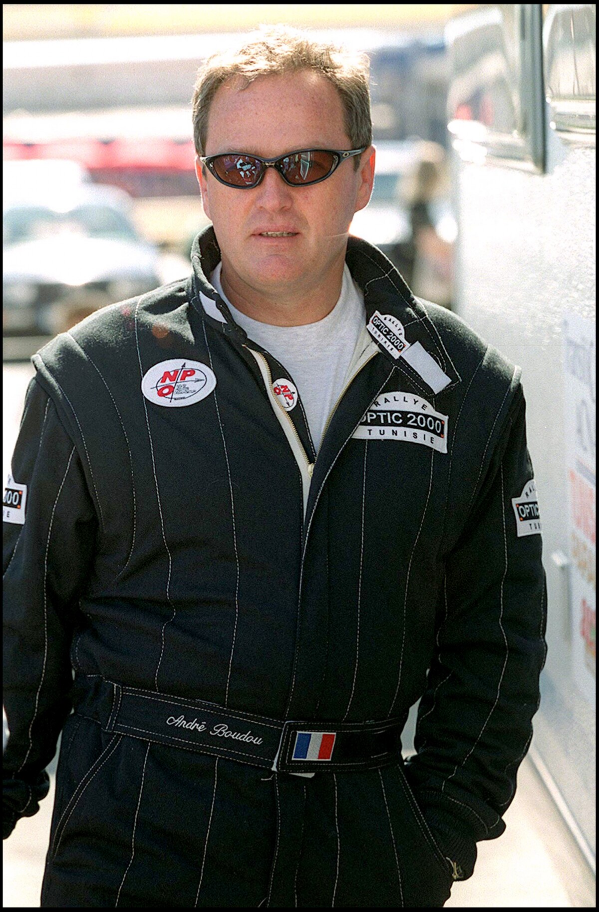 Photo : André Boudou à Nice, en 2001. - Purepeople