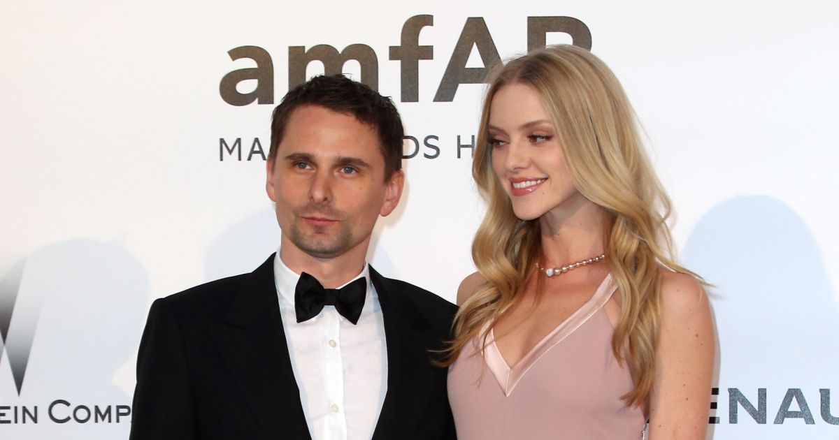 Matthew Bellamy et sa compagne Elle Evans - Photocall de la soirée 23th ...