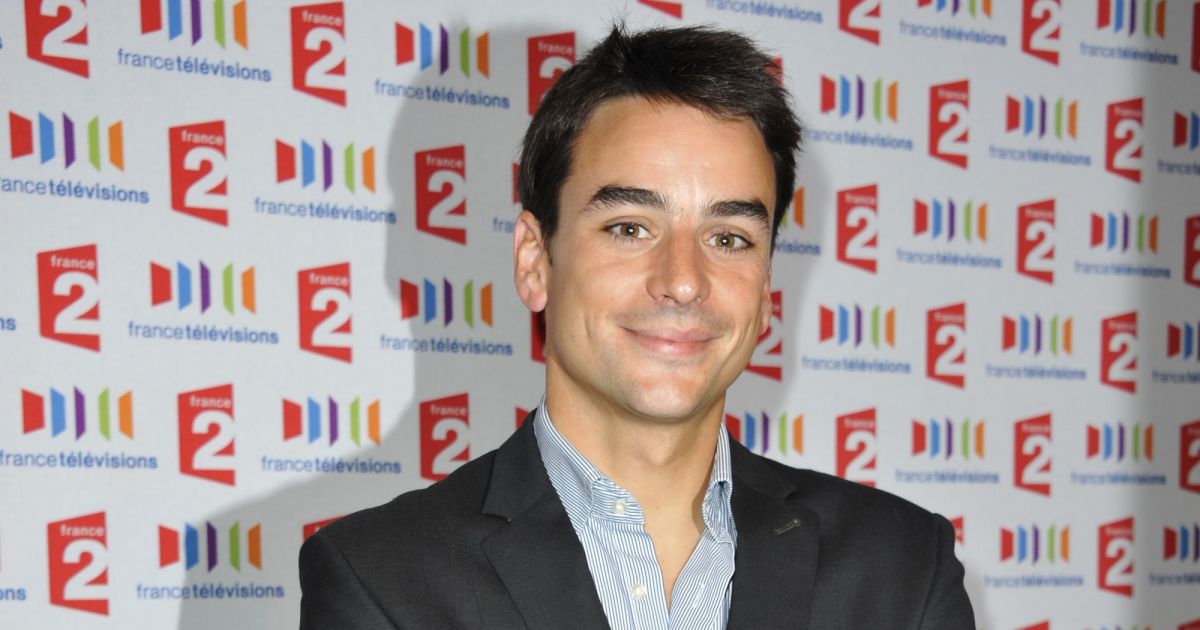 Julian Bugier à la conférence de presse France 2 en septembre 2011 à ...