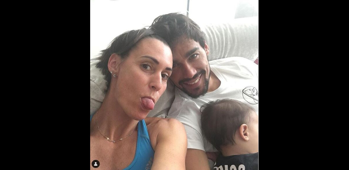 Photo : Fabio Fognini et Flavia Pennetta avec leur fils Federico le 9 ...