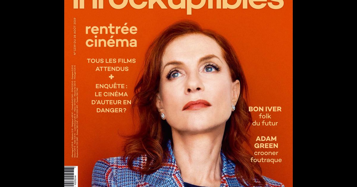Isabelle Huppert En Couverture Du Magazine Les Inrockuptibles Numéro