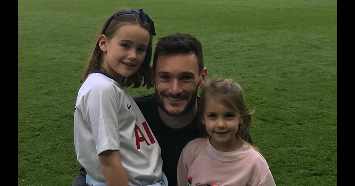 Hugo Lloris (ici avec ses filles Giuliana et Anna-Rose, photo Instagram ...