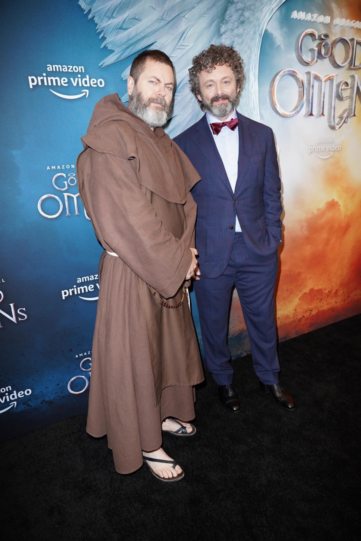 Photo : Michael Sheen, Nick Offerman - Les acteurs lors de la première ...