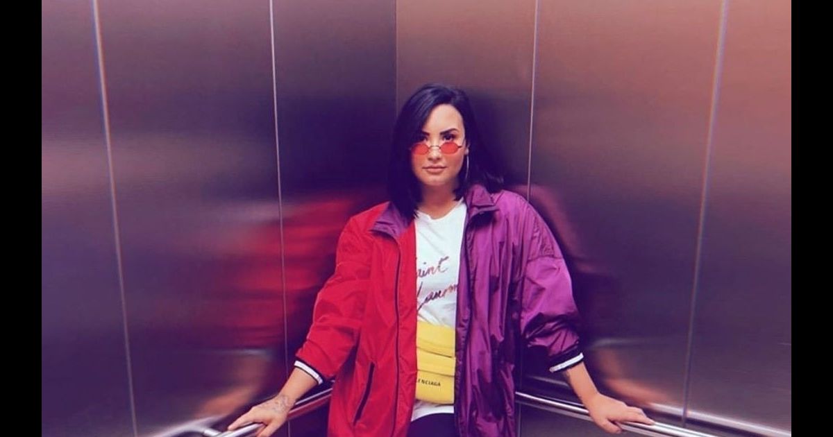 Demi Lovato -13/04/2019 Instagram - Purepeople