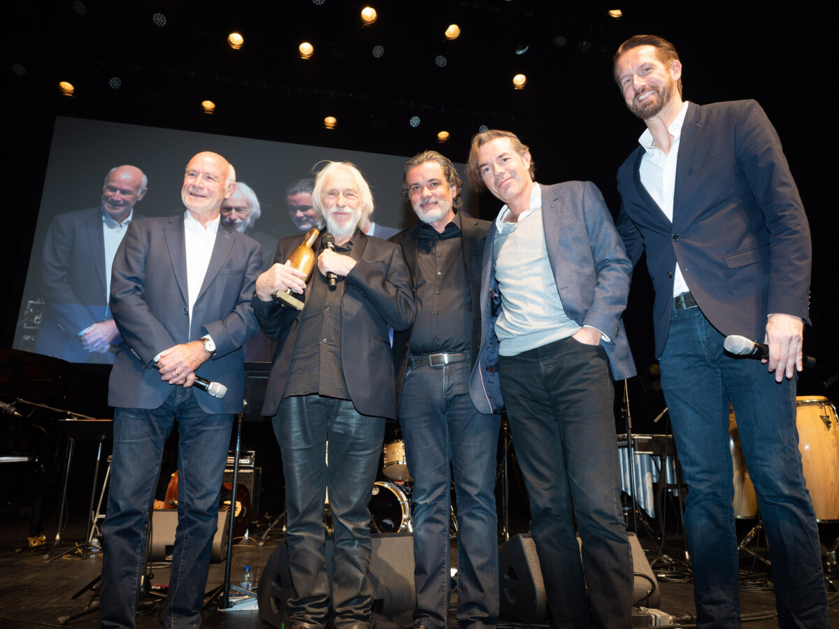 Photo : Yves Métaireau, maire de La Baule, Pierre Richard, Christophe ...