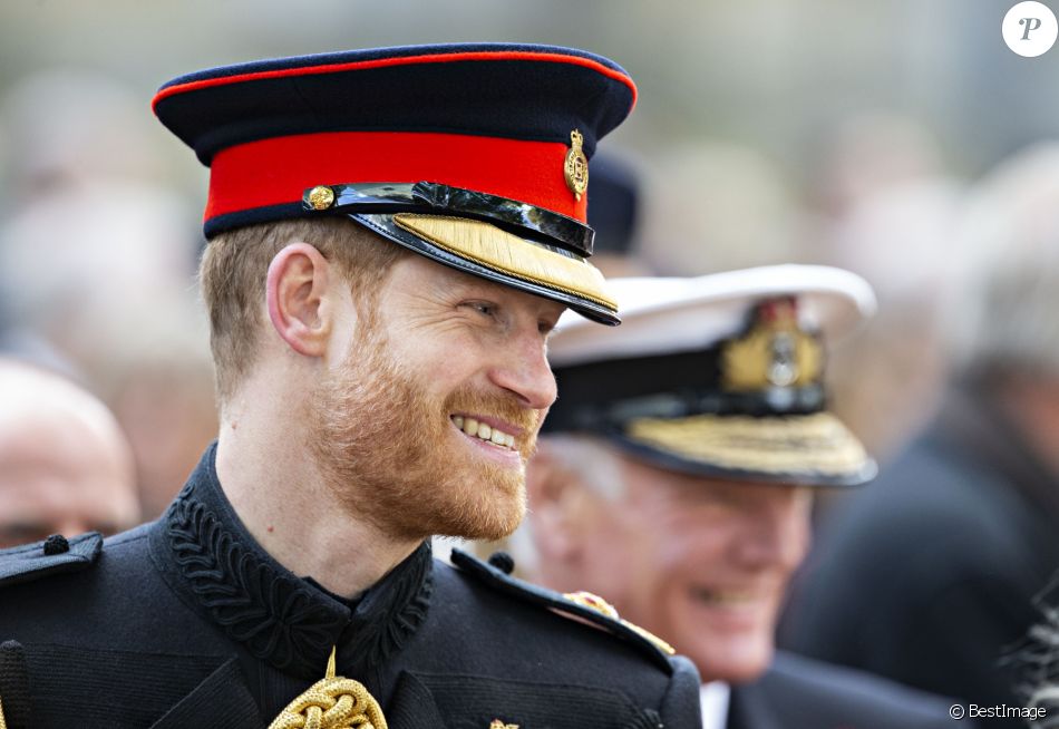 Le prince Harry, duc de Sussex, assiste au 91ème 'Remembrance Day', une ...