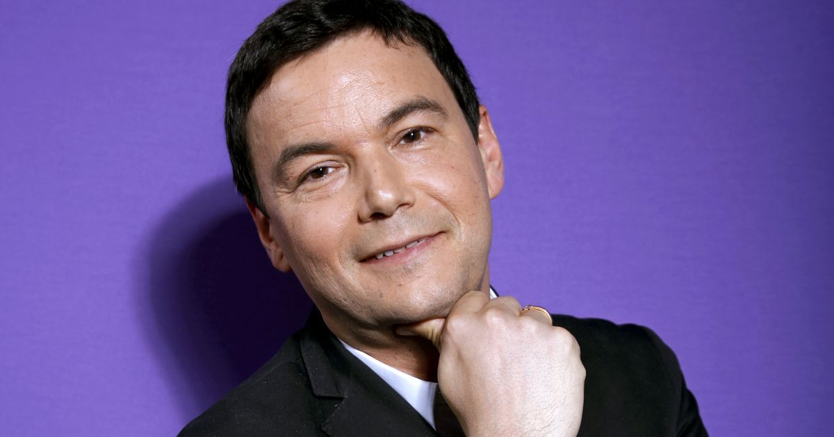 Portrait de Thomas Piketty, le 14 mai 2015 à Paris. - Purepeople