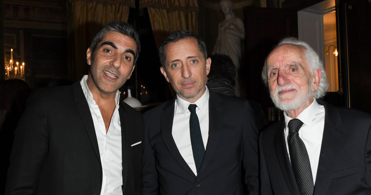 Ary Abittan, Gad Elmaleh et son père David Elmaleh - Gilbert Coullier ...