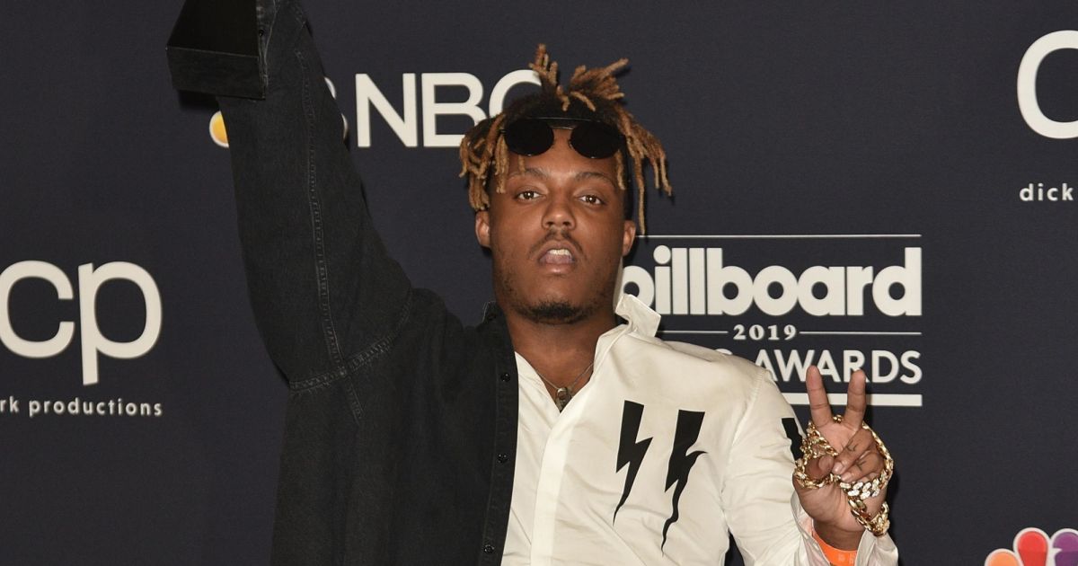 Juice Wrld dans la press room des 2019 Billboards Music Awards au MGM ...
