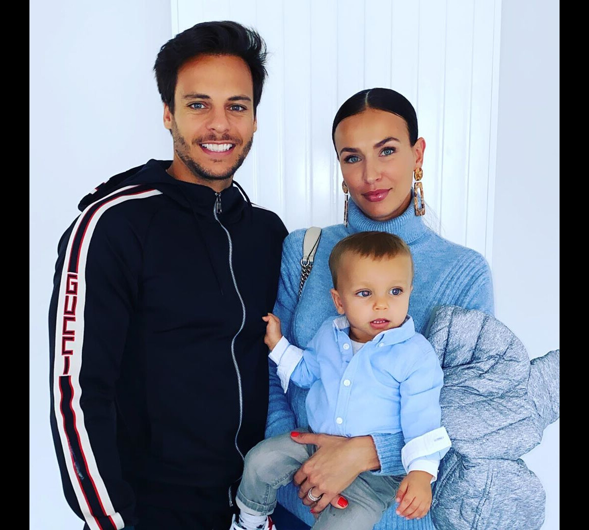 Photo : Julie Ricci, PJ et Gianni, le 22 octobre 2019 - Purepeople