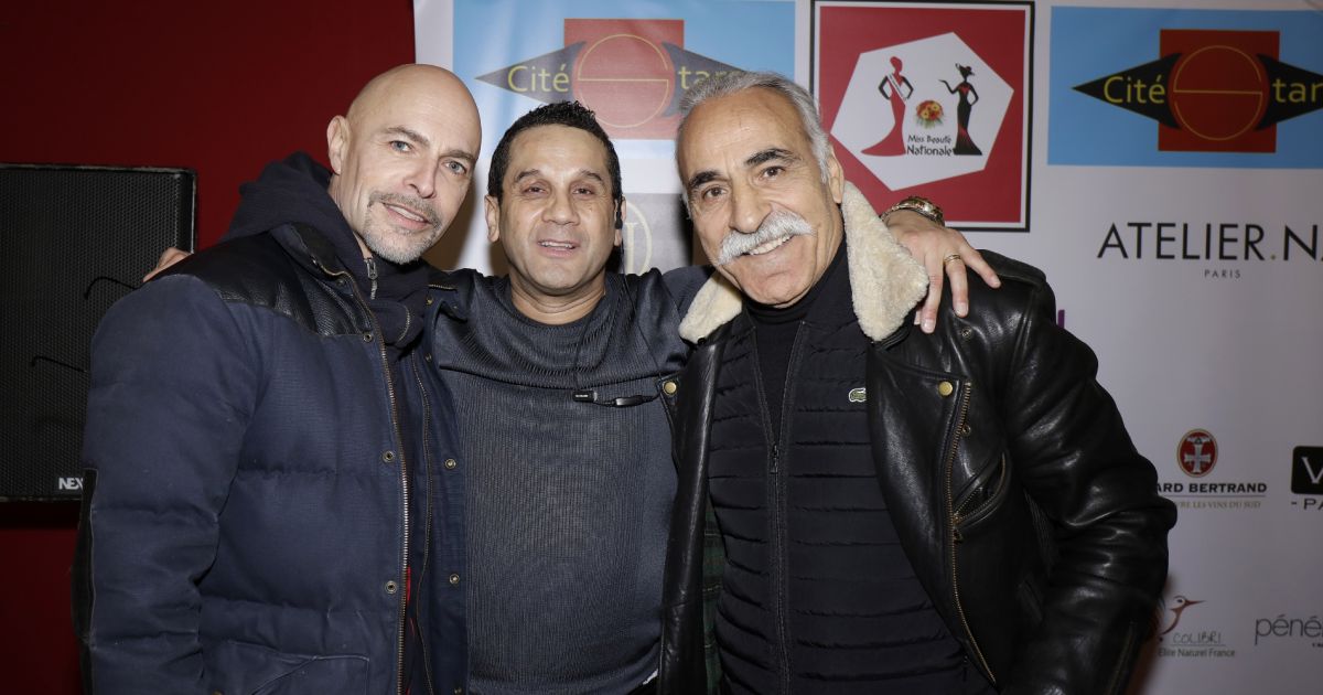 David Donadei (Président de l'association Citestars), Guy Amram et ...