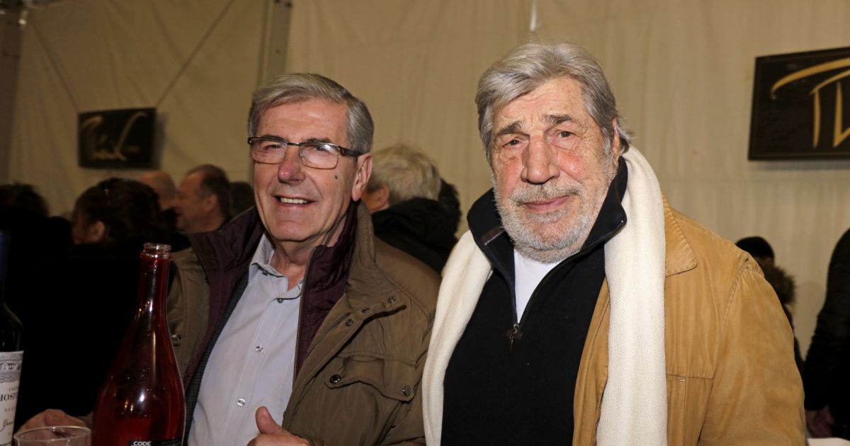 Bernard Menez et Jean-Pierre Castaldi assistent à la soirée du 21ème ...