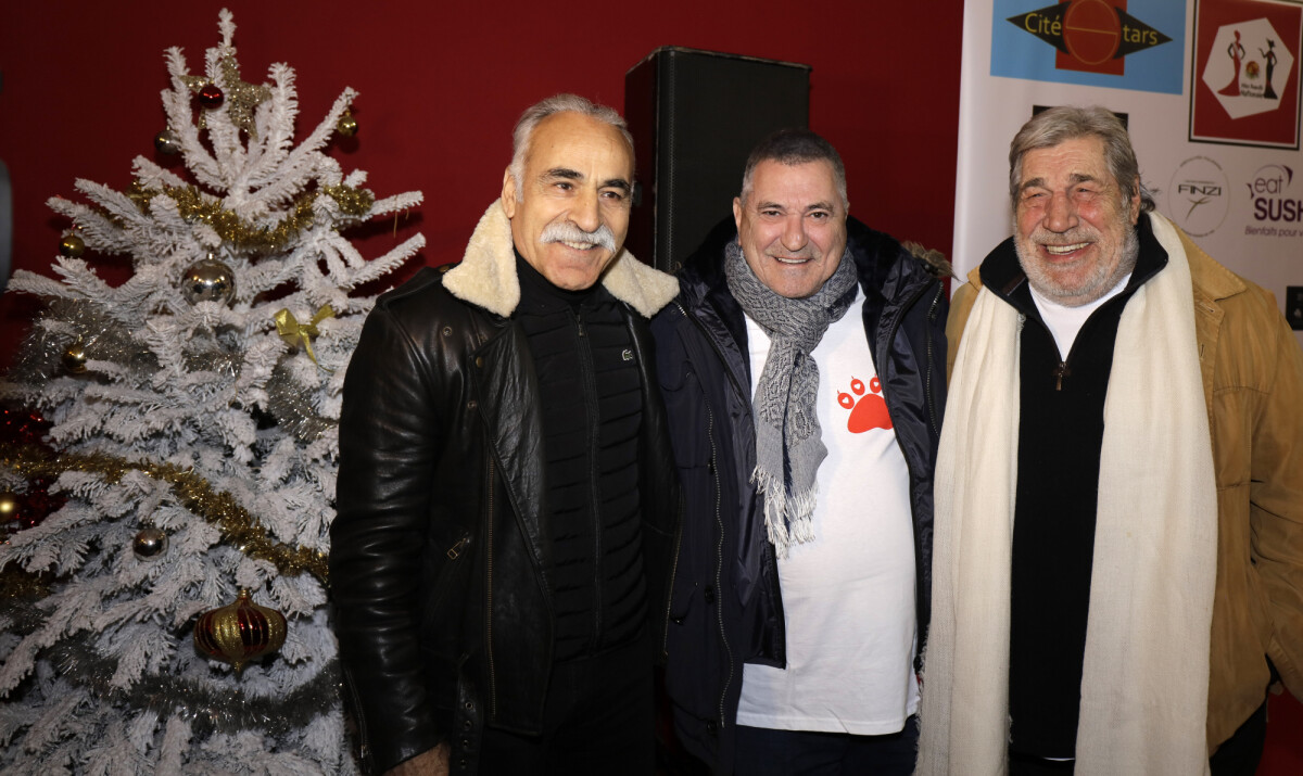 Photo : Mansour Bahrami, Jean-Marie Bigard et Jean-Pierre Castaldi ...