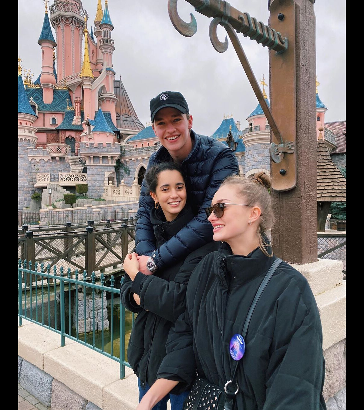 Photo : Iman Perez et son ami Christophe sur Instagram, janvier 2020. - Purepeople