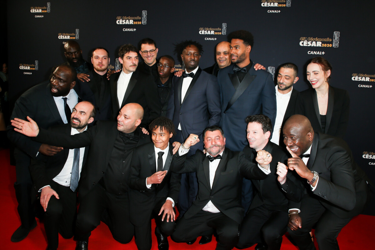 Photo : Damien Bonnard, Ladj Ly, Al-Hassan Ly, Djebril Zonga et l ...
