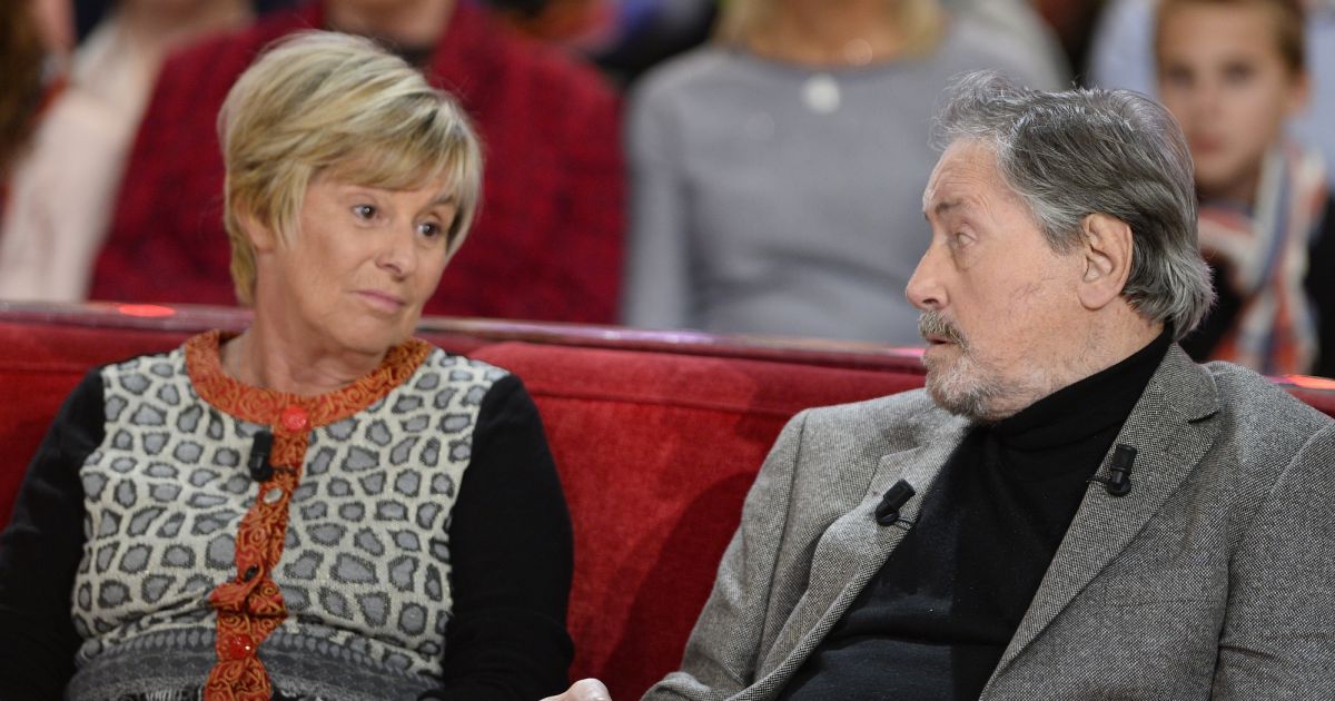 Victor Lanoux et sa femme Véronique Langlois - Enregistrement de l ...