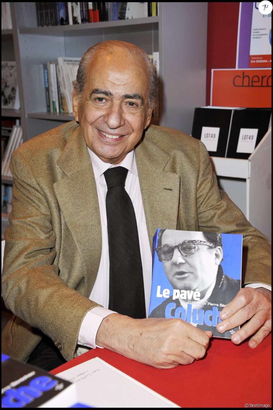 Pierre Bénichou au salon du livre 2011 à Paris, Porte de Versailles ...