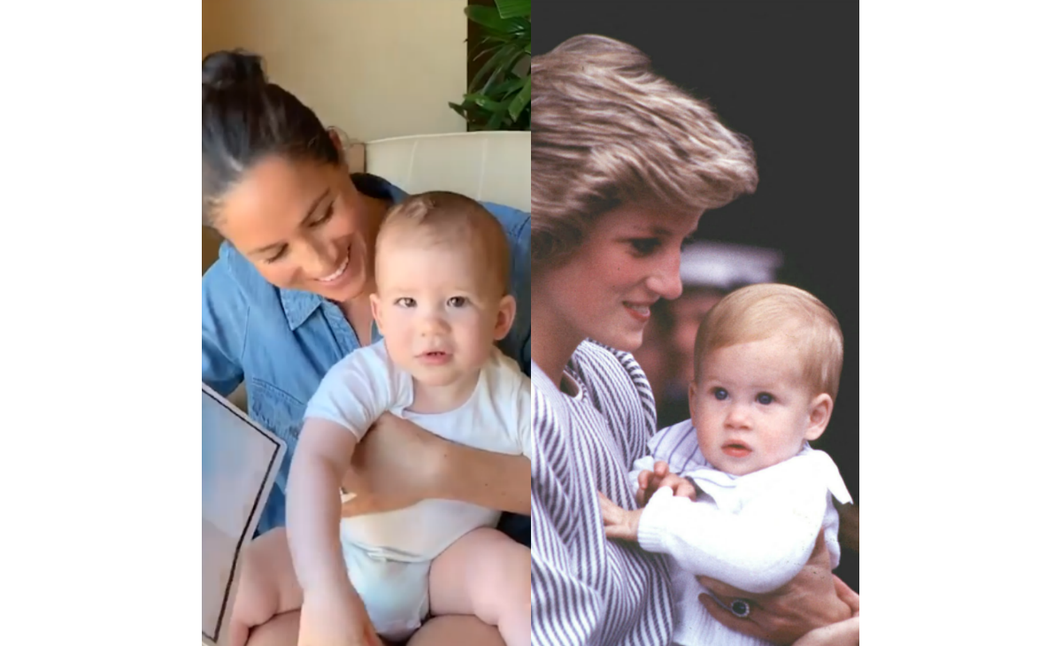 Photo : Meghan Marklet et son fils Archie (1 an) sur Instagram, le 6 ...