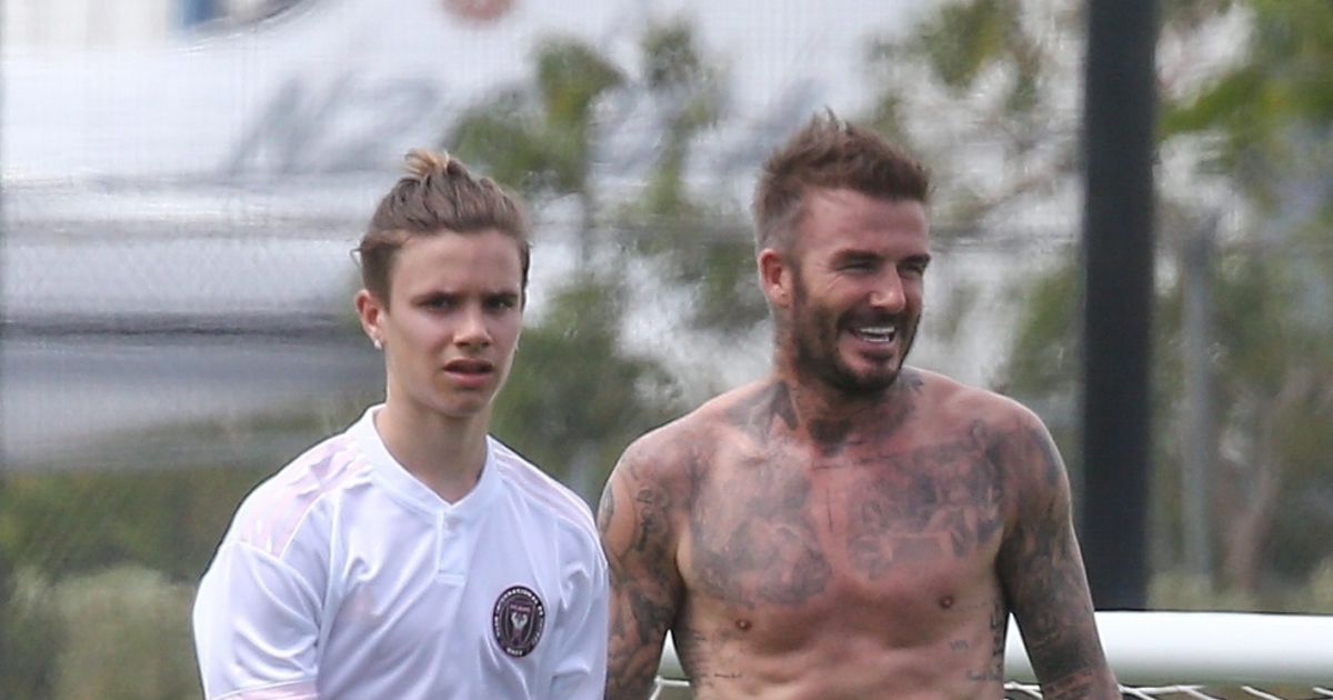 David Beckham, Romeo James Beckham - Le clan Beckham va jouer au ...