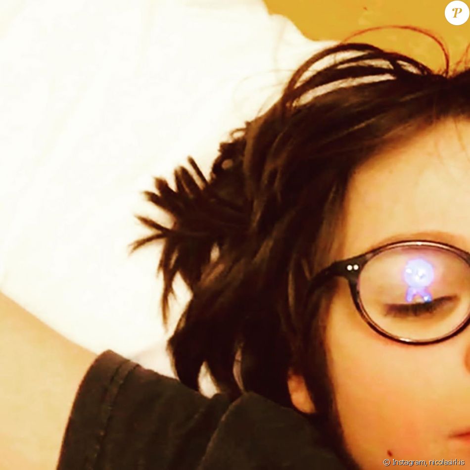 Alice-Tom, le fils de Nicola Sirkis sur Instagram, le 4 avril 2020. - Purepeople