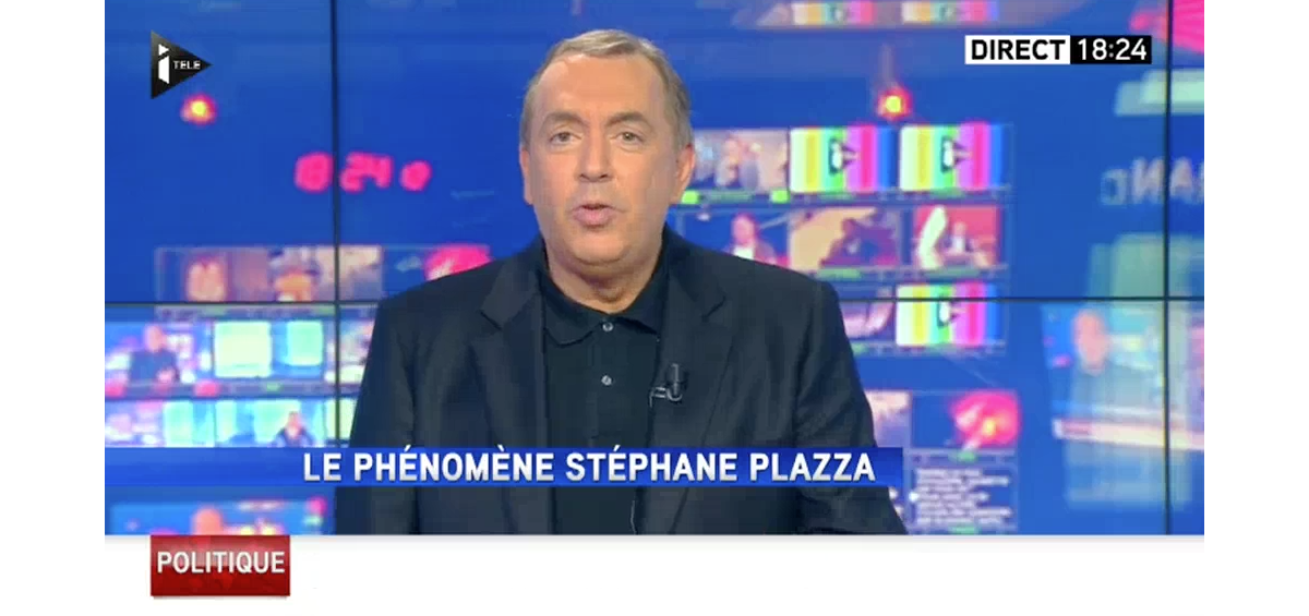 Photo : Jean-Marc Morandini lors de sa première sur iTÉLÉ, le 17 ...