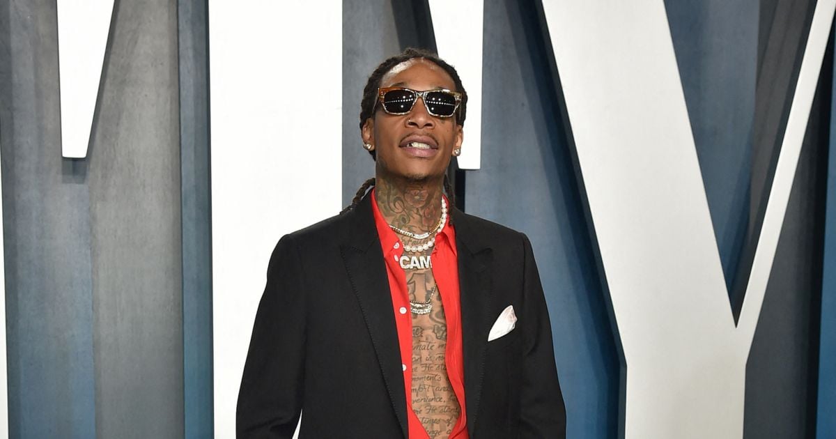 Wiz Khalifa, en costume CELINE lors de la soirée post-cérémonie des ...