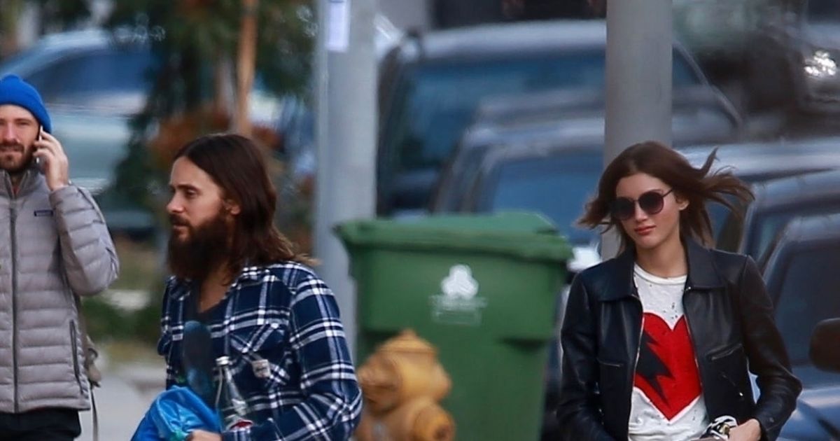 Exclusif - Jared Leto et sa supposée petite amie Valery Kaufman se rend ...