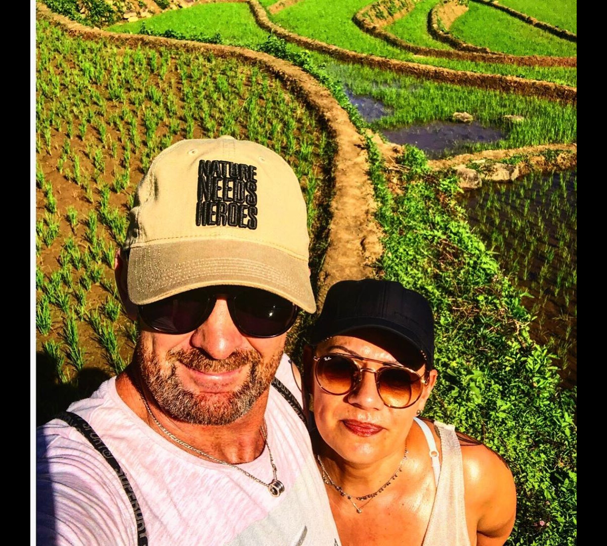 Photo : Pascal de "Koh-Lanta" avec sa femme, photo Instagram du janvier ...