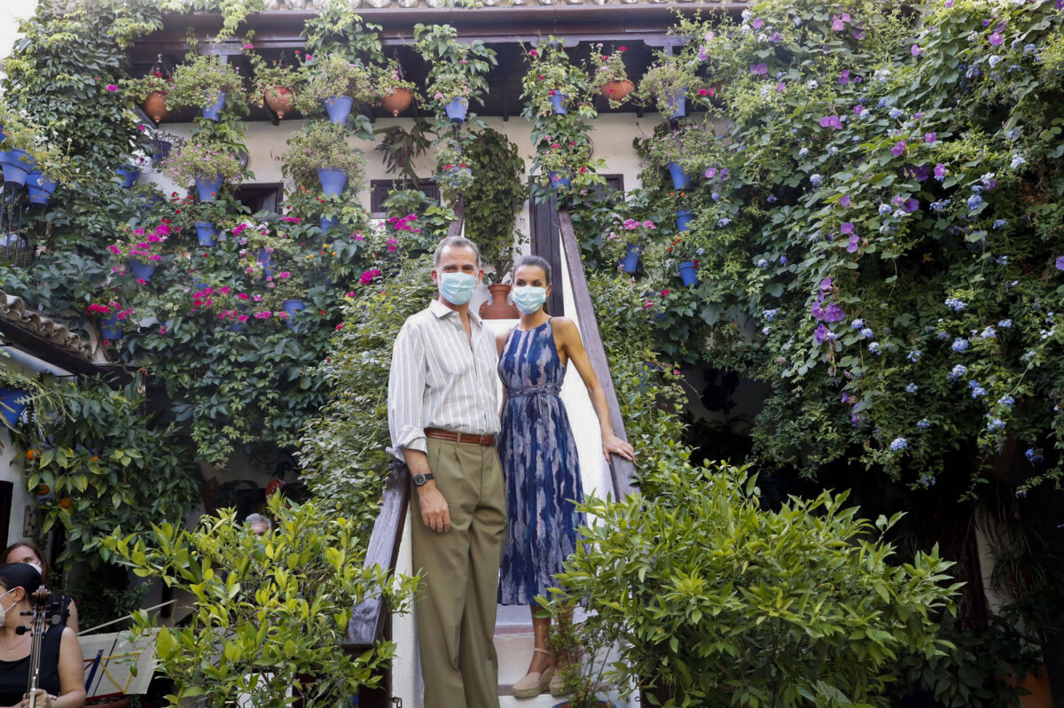 Photo : Le roi Felipe VI et la reine Letizia d'Espagne sont en visite à ...