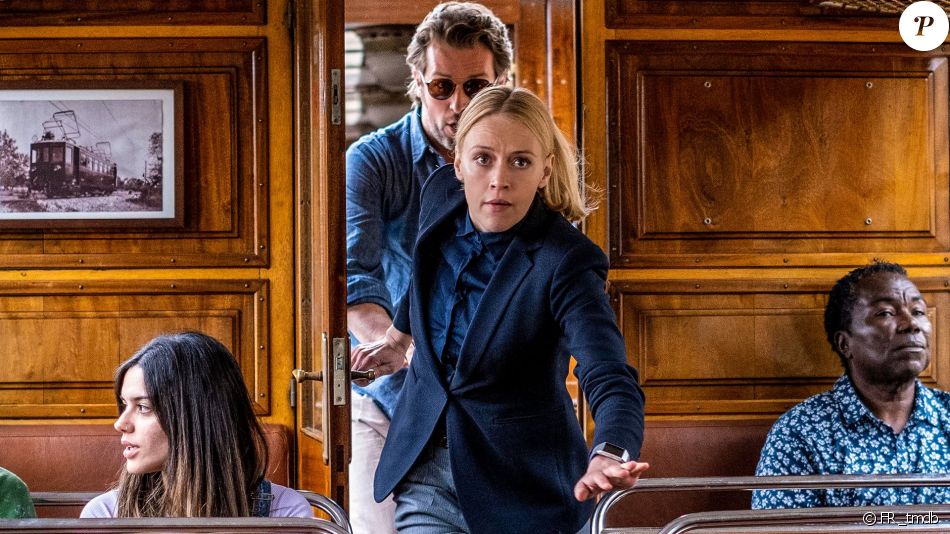 Elen Rhys et Julian Looman dans la série The Mallorca Files. 2019 ...