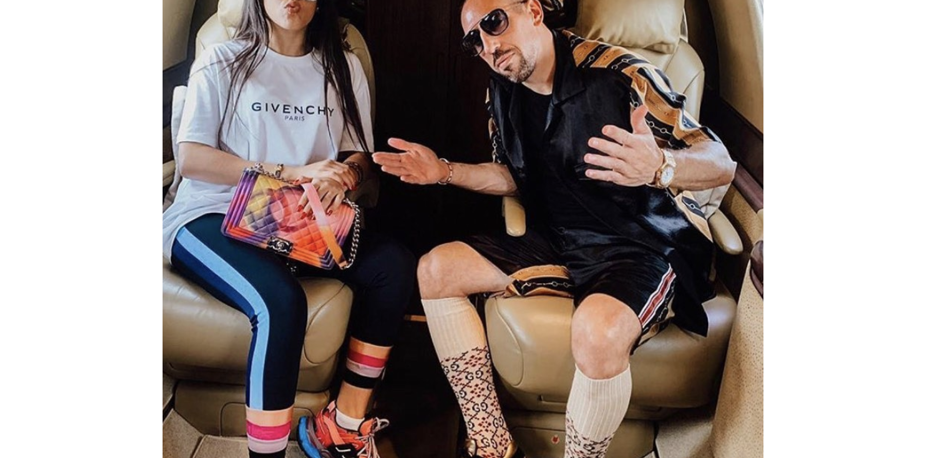 Franck Ribéry, sa fille Hiziya gâtée : shopping de luxe et voyages en ...
