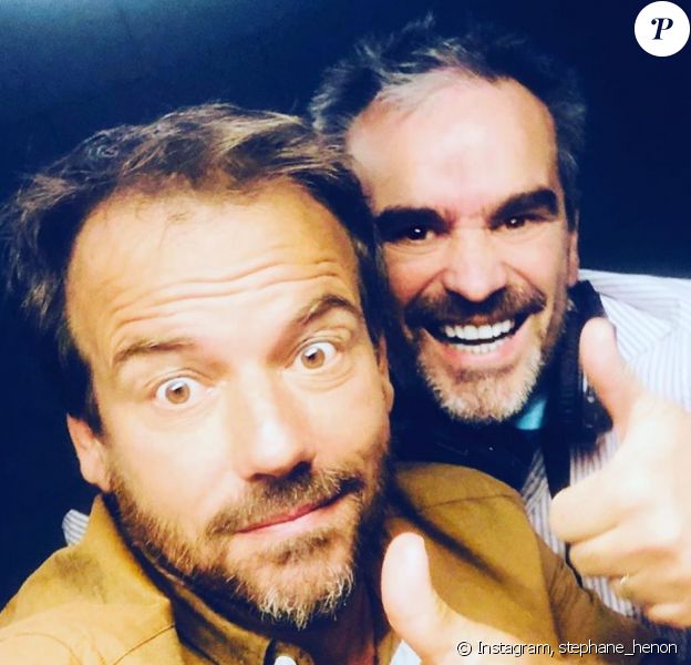 Stéphane Henon : Rare photo avec son frère jumeau Éric pour leur ...