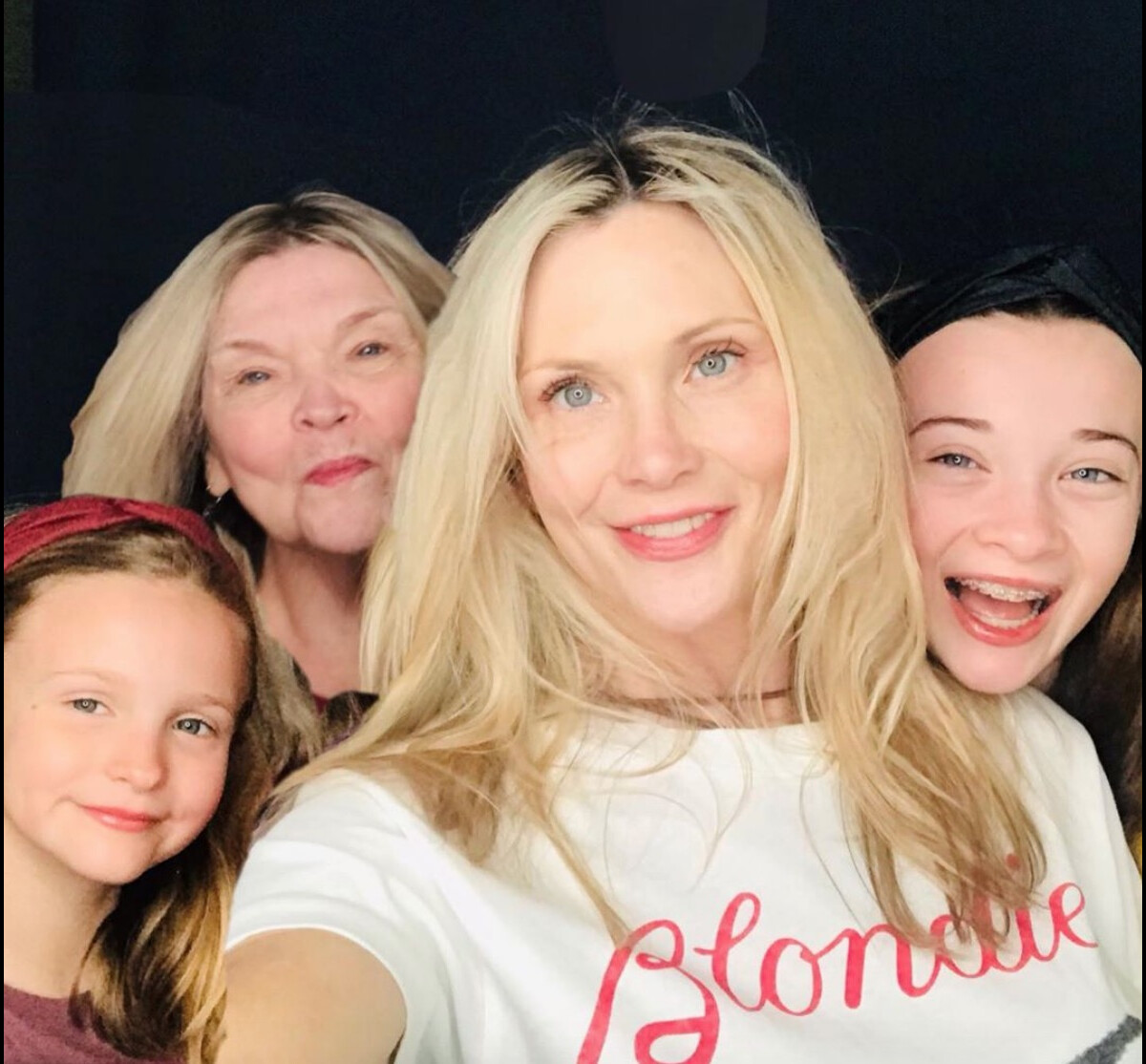 Photo : Amy Locane en famille sur Instagram. Le 9 mars 2020. - Purepeople