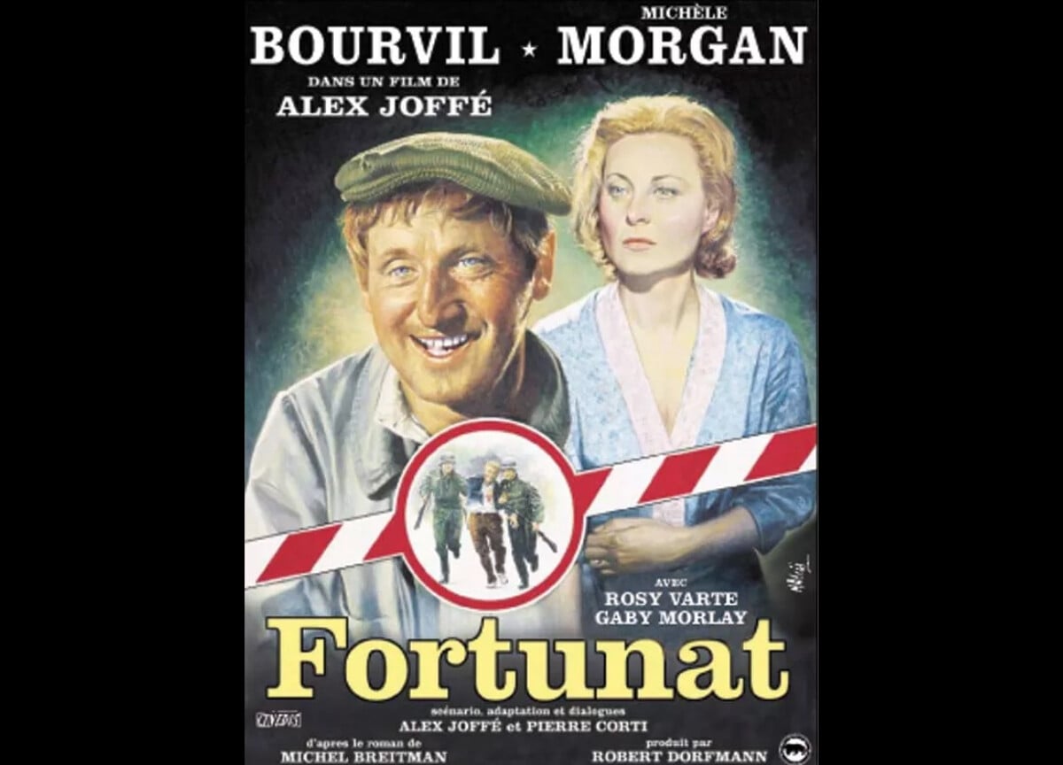 Photo : Bourvil et Michèle Morgan dans le film "Fortunat". 1960 ...