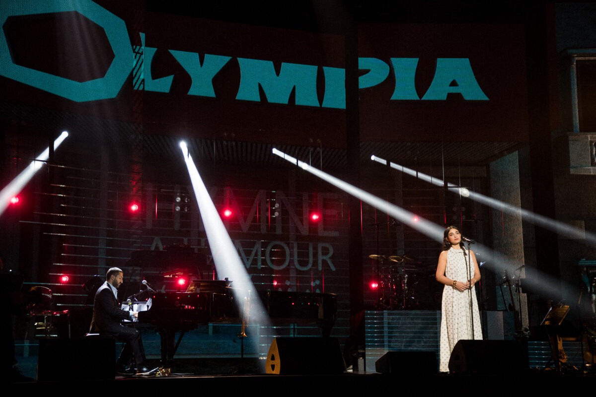Photo : Exclusif - Ibrahim Maalouf et Camélia Jordana - Concert Photo : Exclusif - Ibrahim Maalouf et Camélia Jordana - Concert