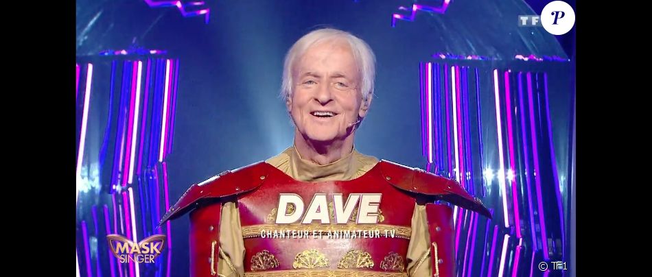 Dave était le Hibou dans Mask Singer - Purepeople