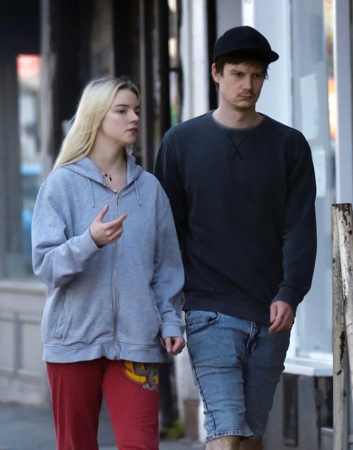 Photo : Exclusif - L'actrice Anya Taylor-Joy et son compagnon Ben Seed ...