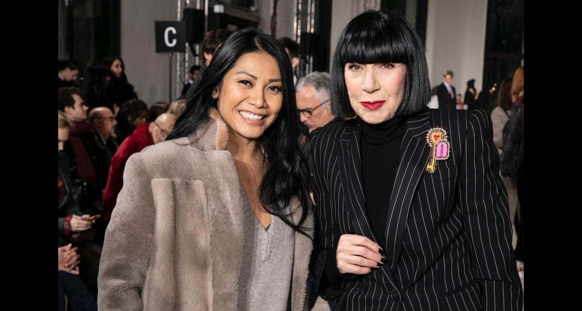 Photo : Anggun, Chantal Thomass au défilé Georges Chakra "Collection ...