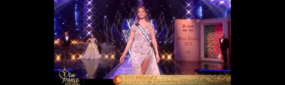 Photo : Miss Provence : April Benayoum lors du défilé des 5 finalistes ...