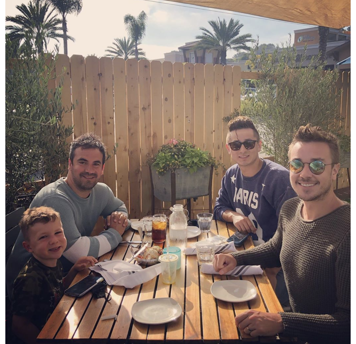 Photo : Alex Goude a retrouvé son fils Elliot en Californie, en juillet ...