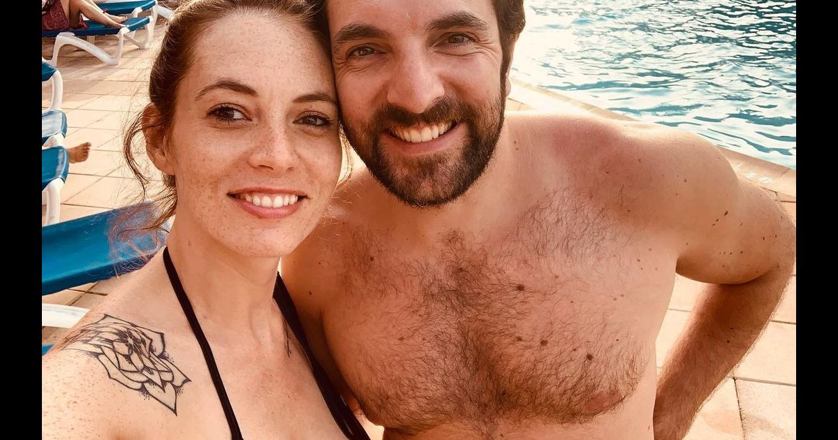 David Mora et sa compagne Davina Vigné sur Instagram. - Purepeople