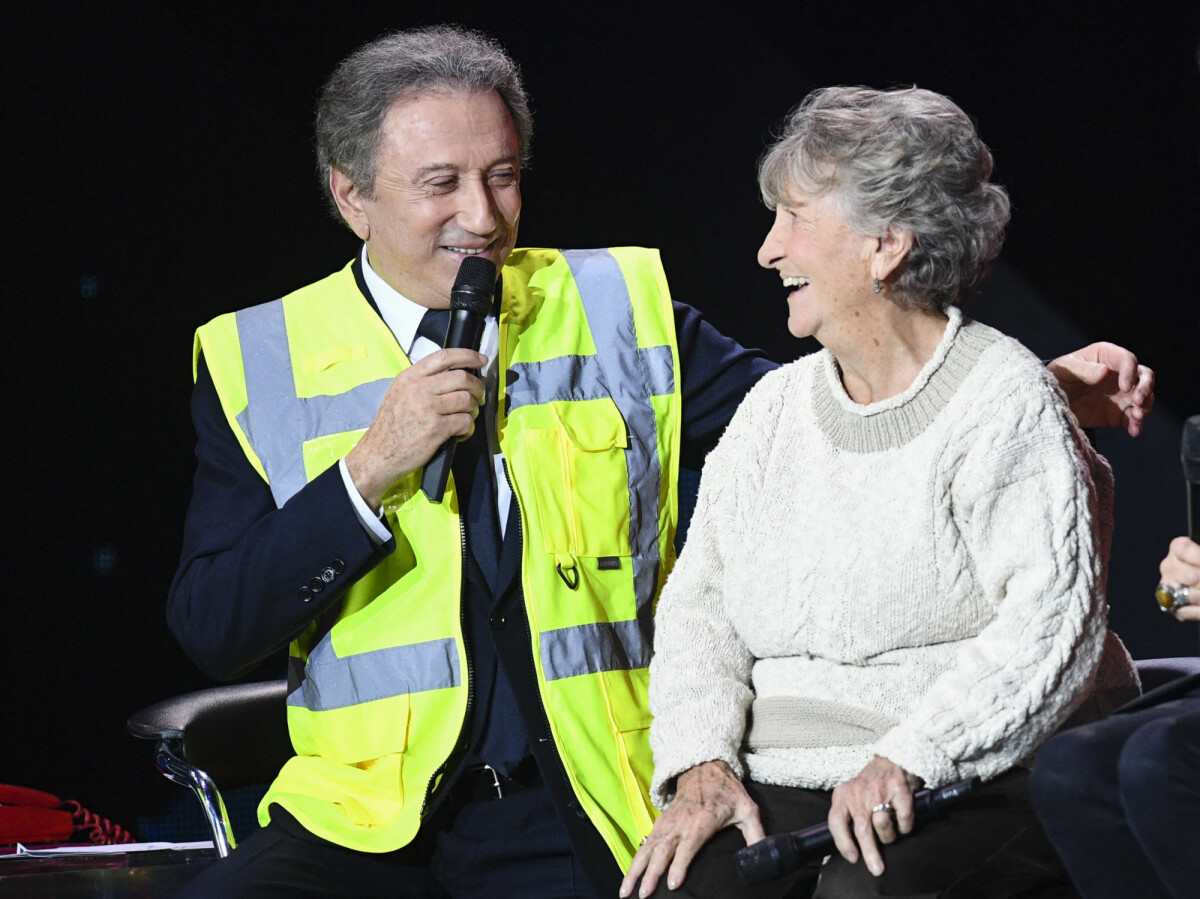 Photo : Exclusif - Michel Drucker et Marthe Villalonga - Enregistrement ...