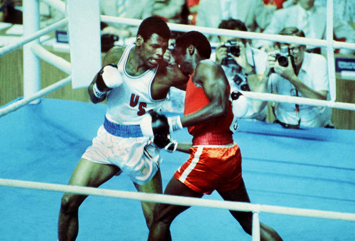 Photo : Leon Spinks en 1976. - Purepeople