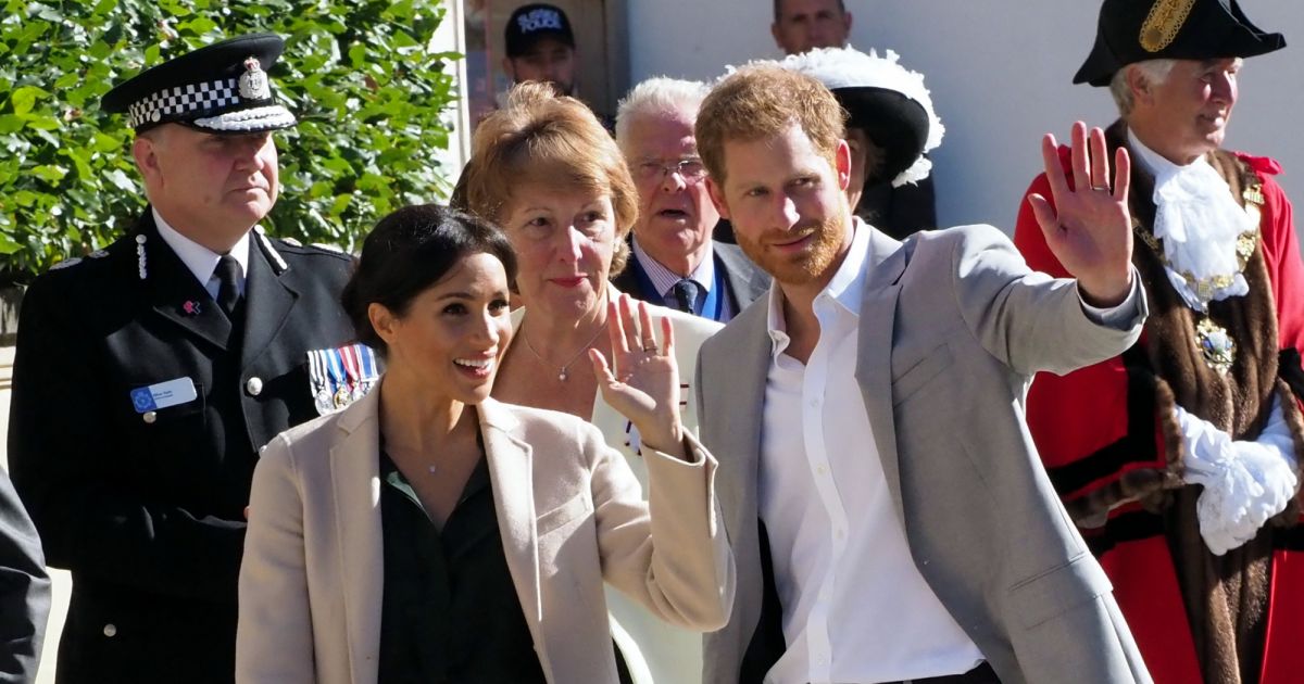 Le prince Harry, duc de Sussex, et Meghan Markle, duchesse de Sussex ...