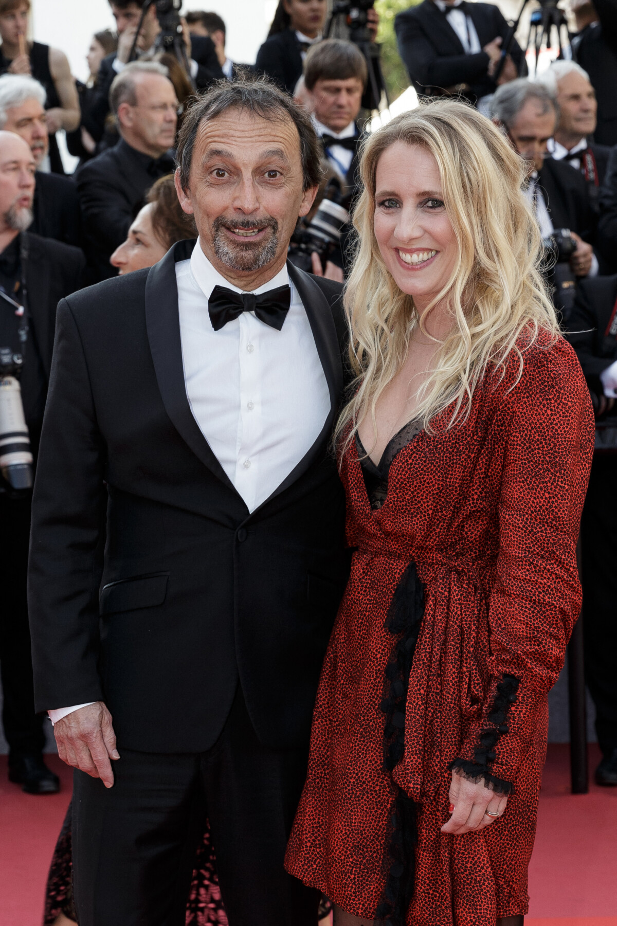 Photo : Eric Métayer et sa compagne Andréa Bescond - Montée des marches ...
