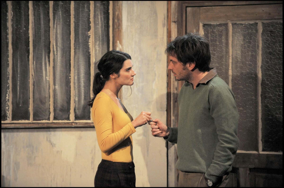 Photo : Rachel Arditi et Benjamin Bellecour - Filage de la pièce "Qu ...