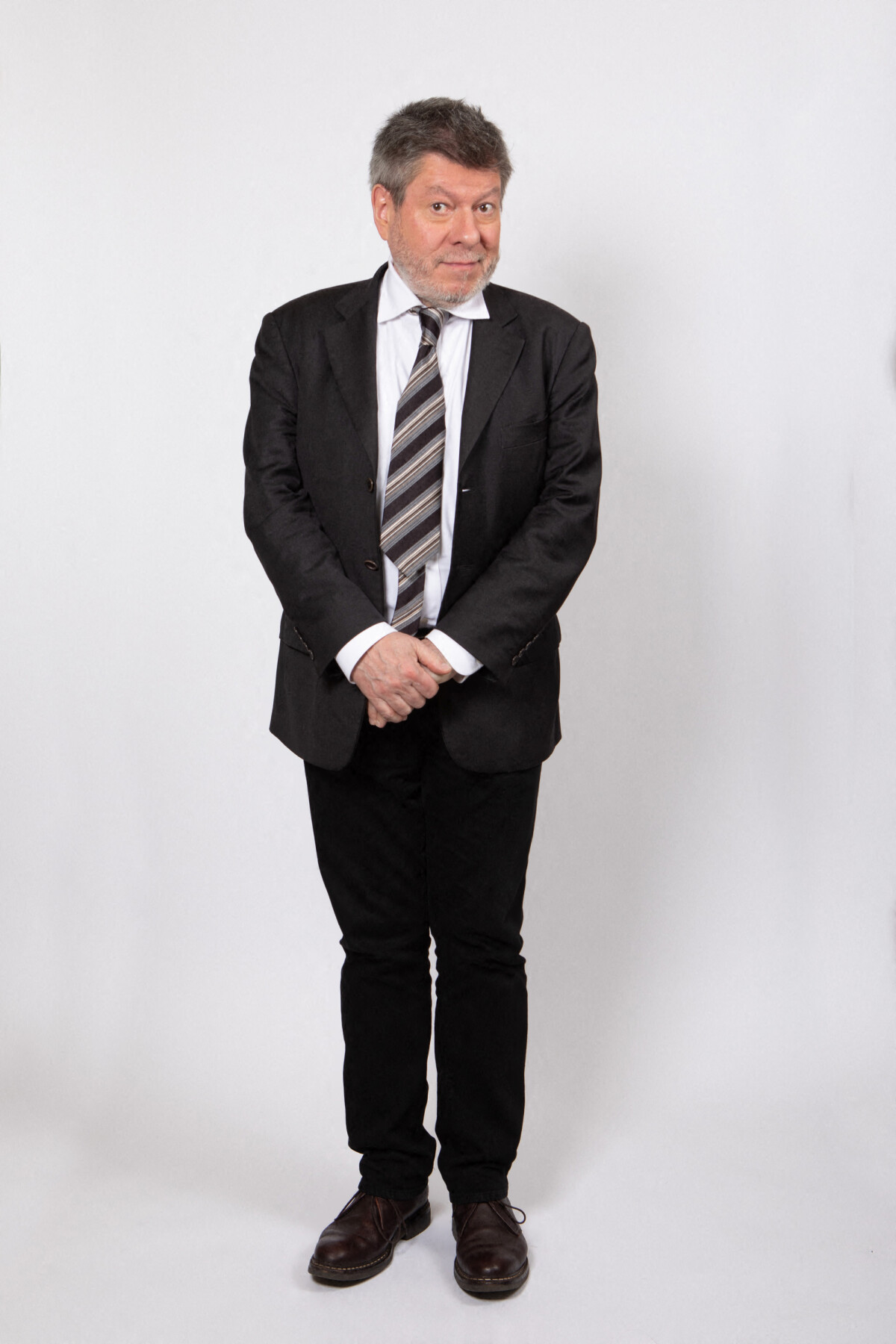 Photo : Exclusif - Régis Laspales au studio de l'enregistrement de l ...