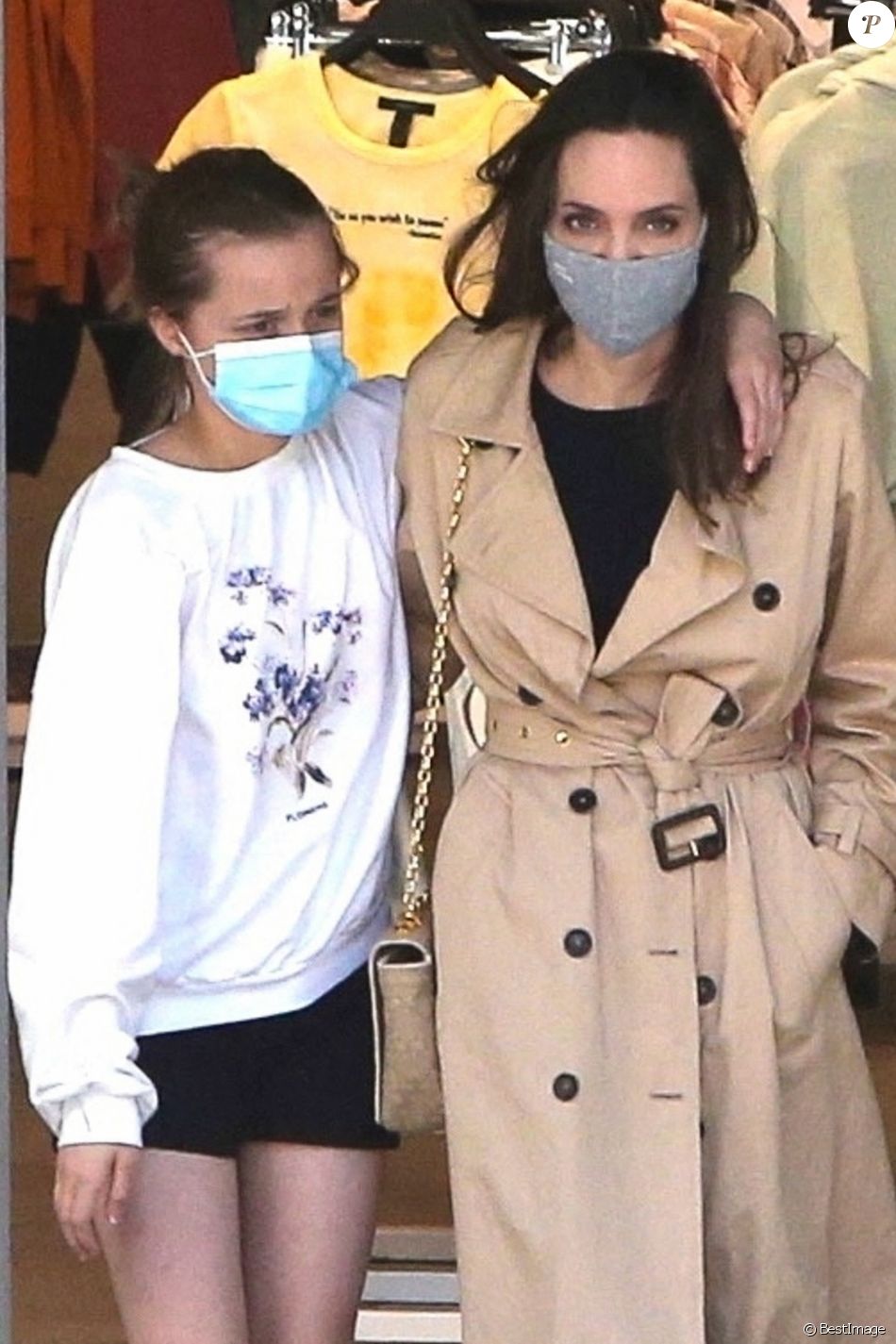Exclusif Angelina Jolie Et Sa Fille Vivienne Jolie Pitt Font Une