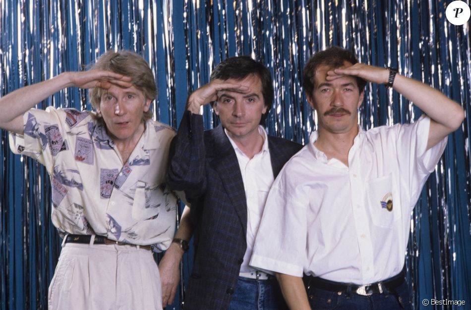 En France, à Paris, en studio, Gérard Fillipelli, Gérard Rinaldi et ...